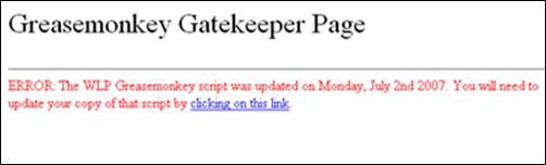 Laird OnDemand: Enterprise Greasemonkey: Solving the Greasemonkey Script Versioning Problem